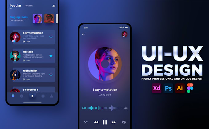 Do ui ux design by Harshanimantha | Fiverr