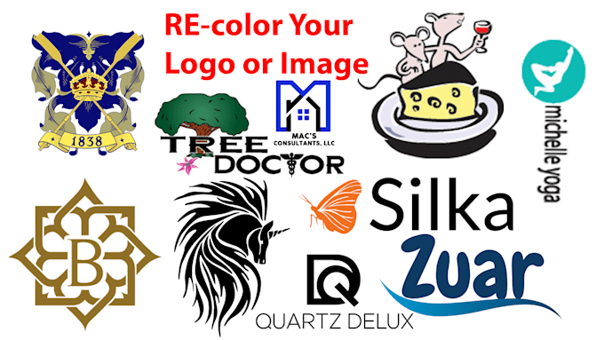 Recolor, redesign, edit, modify or vectorize logo or images by Retouch ...