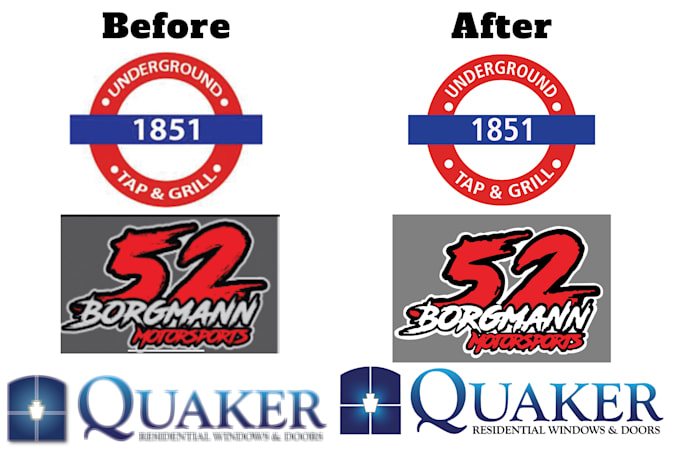 Redraw your logo in vector format by Hk_prod | Fiverr