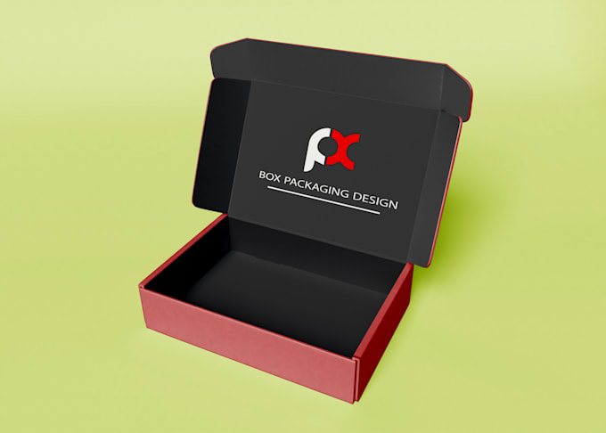 Do creative subscription box, gift box packaging design with 3d mockup ...