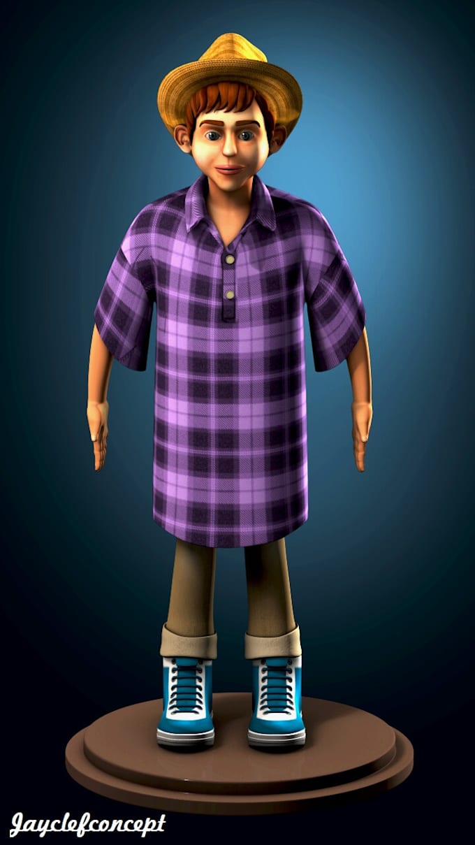 3d cgi character, 3d photorealistic character, 3d vfx by Jayclefconcept ...