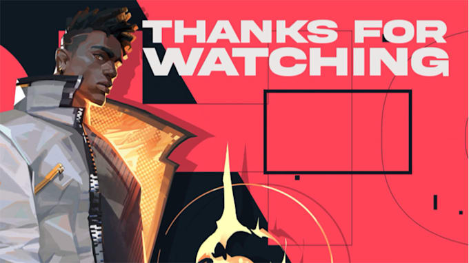 Create epic gaming valorant outro animation for youtube by Fun_graphic ...