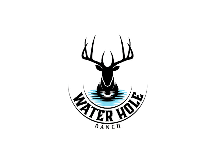 Design modern water hole ranch logo by Monica_hale | Fiverr