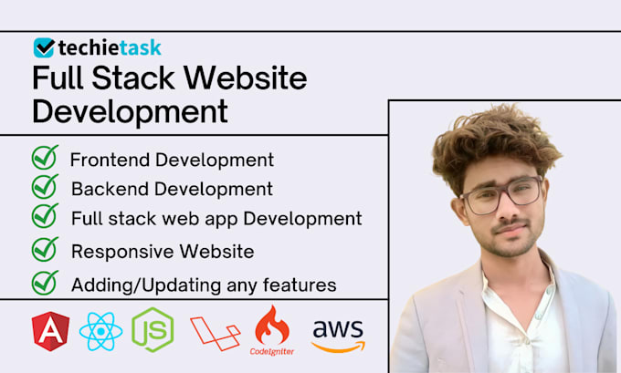 Create a custom fully responsive website for you by Techietask | Fiverr