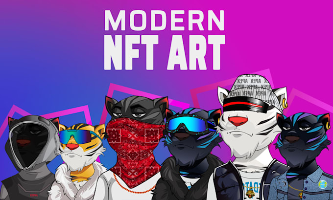 Do modern and creative nft collection by Ronzcani | Fiverr