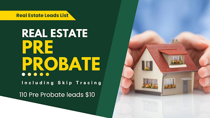 Provide updated usa pre probate lists with skip tracing by Skiptracing7 | Fiverr