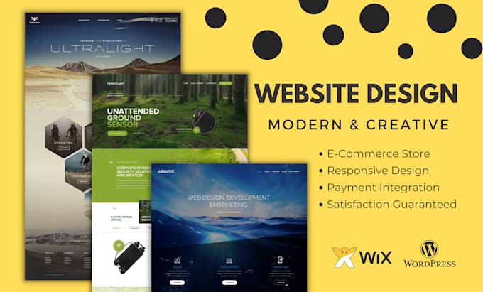 Design stunning and responsive modern website by Pulsedc_design | Fiverr