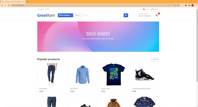Create you a website with anything you need on it by Danielklimmer | Fiverr