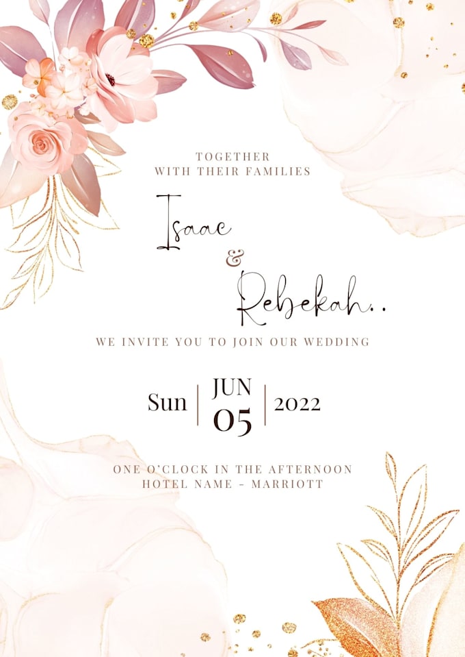 Design the most beautiful invitation cards by Sooraj_13 | Fiverr