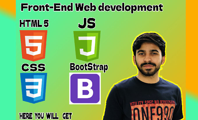 Do frontend web design html5 css3 javascript bootstrap by Abdlbasit | Fiverr