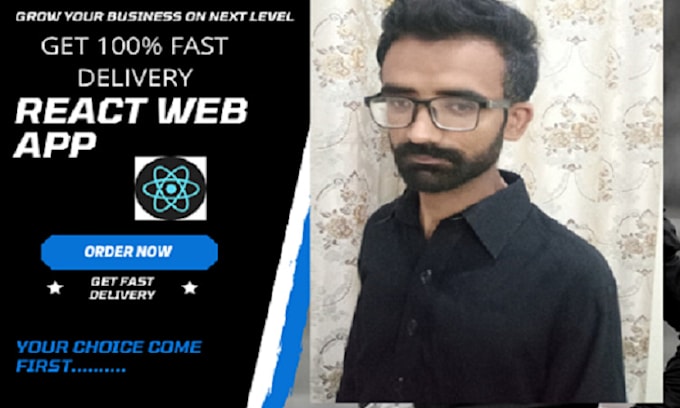 Make web app using react by Codeplace303 | Fiverr