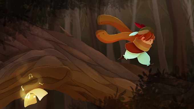 Create concept art for your game design by Haleysaurart | Fiverr