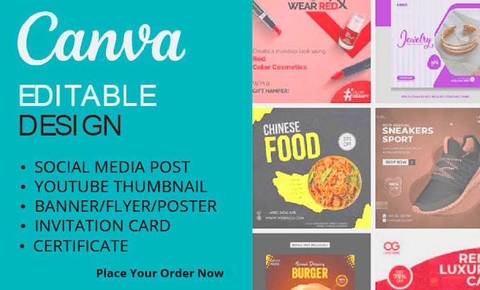 Design stunning canva social media post by Anamrajpoot109 | Fiverr
