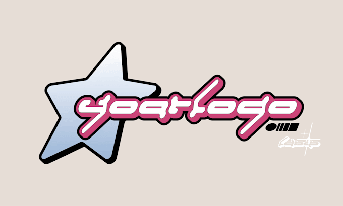 Create a custom y2k inspired logo for you by Lanie_arttz | Fiverr