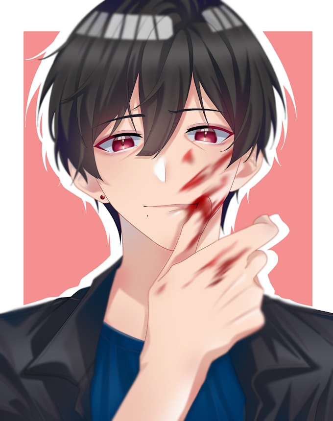 Draw anime character, fan art or original character for you by Valran ...