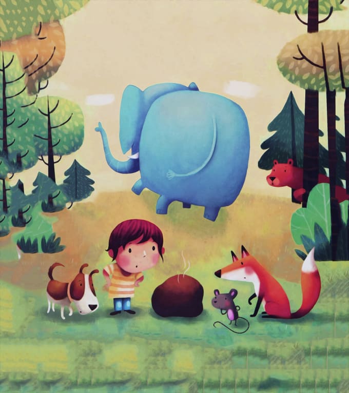 Children story book illustration by Sophiamia4 | Fiverr Children story book illustration by Sophiamia4 | Fiverr