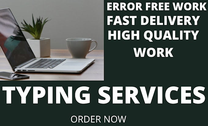 Provide typing service, ms word typing, images to word, retype ...