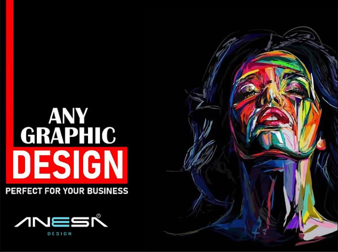 Create any kind of graphic design with idea by Anesadesign | Fiverr