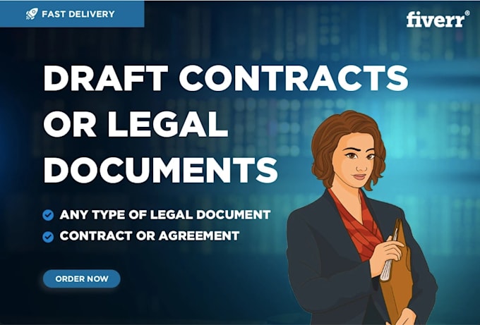 Provide legal drafting vetting and provide legal services by ...