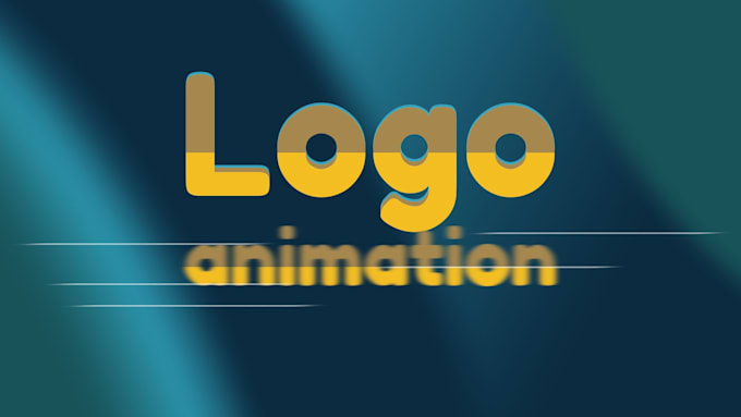Create logo animation for your project by Olegborovskyy | Fiverr