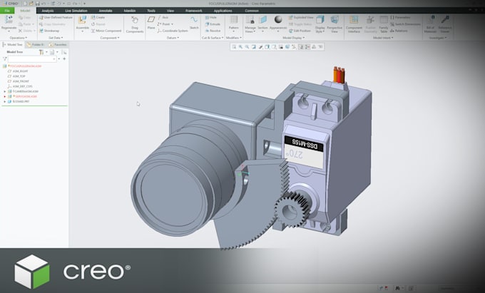 Design 3d parts for 3d printing with creo by Marcellszilvsi | Fiverr