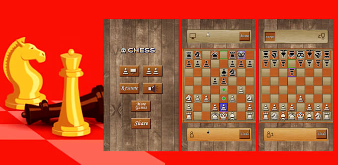 Do Reskin Android App Chess Game For You By Imanarifk Fiverr