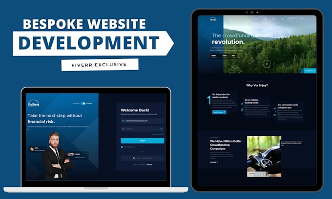Build a custom laravel website by Web360pointer | Fiverr