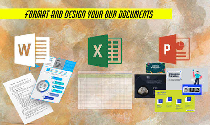 Format Type Edit Your Microsoft Word Powerpoint Excel Projects