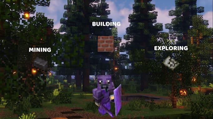Do tasks for you in your minecraft world by Puggylord316 | Fiverr