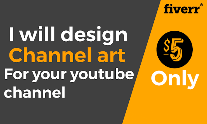 Design you a professional channel art by Knightsurvivalb | Fiverr