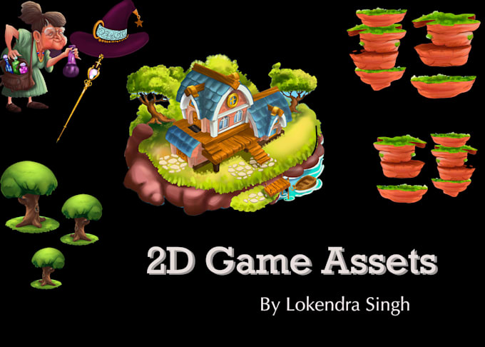 Create amazing game assets for you by Lokendrasingh09 | Fiverr