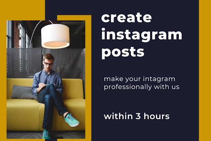 Create amazing instagram post design by Fiya_ra | Fiverr
