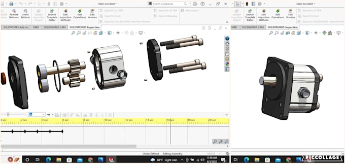 Use solidworks to develop mechanical products and 3d models by ...
