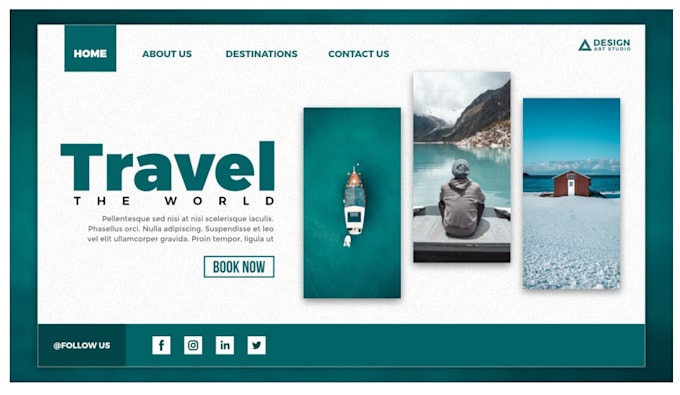 Be your front end web developer, html, css, bootstrap by Rafeedarasheed ...