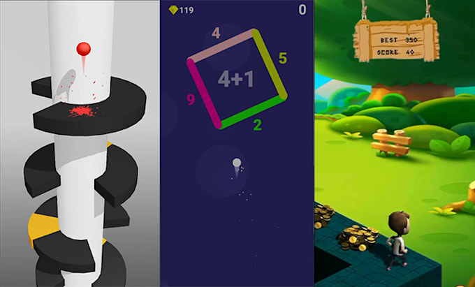 Develop professional hyper casual game prototype in unity 3d 2d by ...