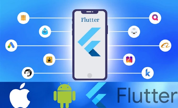 Develop android and ios mobile apps using flutter by Itstalhaali | Fiverr