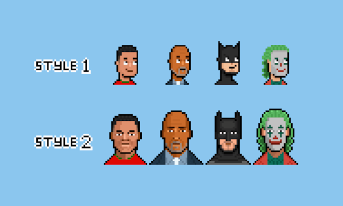 Create pixel art avatar or profile picture by Indum_afrianto | Fiverr