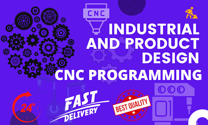 Do cnc programming for industrial and product manufacturing by Firstdrawing | Fiverr
