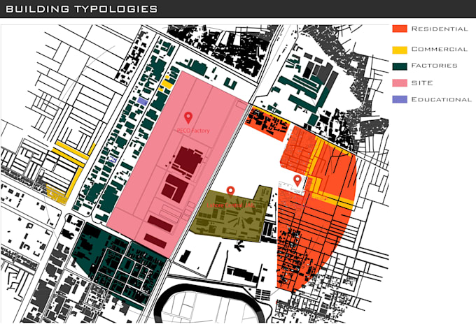 Create architectural mapping and site analysis diagrams by Iqramujeeb ...