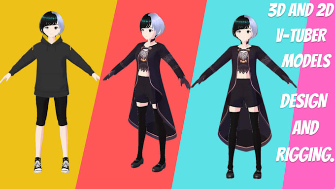 Rig your live 2d vtuber model, face rigging, character rigging, and ...