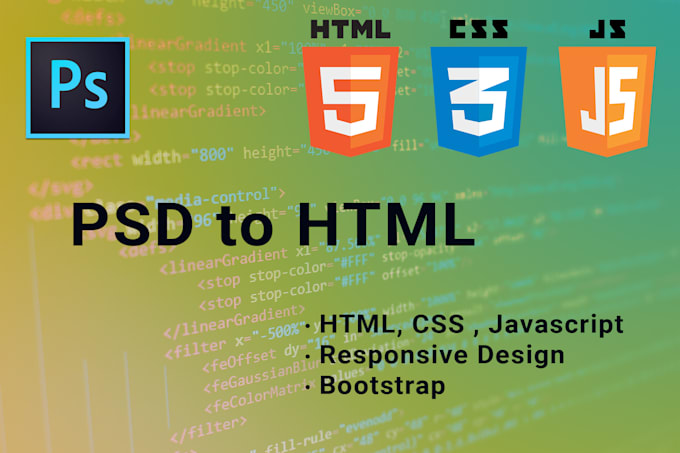 Convert your design to html by Anudawewalage | Fiverr