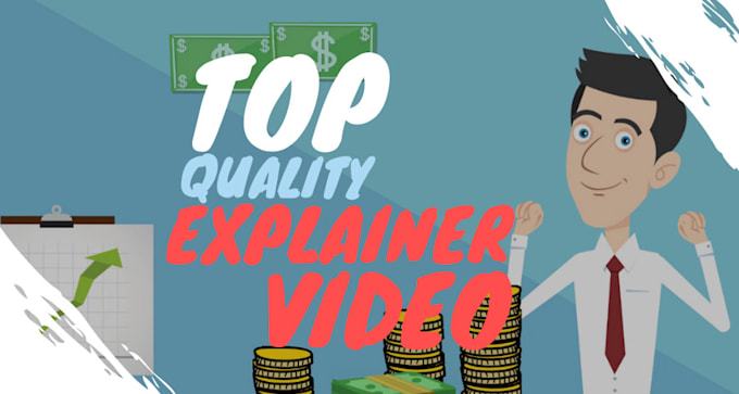 Do 2d cartoon animation or explainer commercial ad video for marketing ...