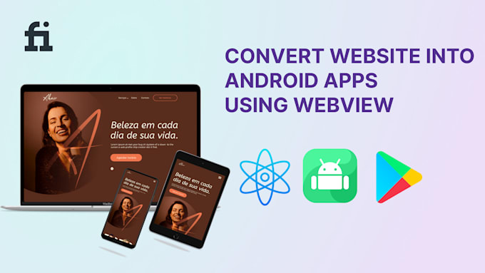 Convert your website into mobile app using webview by Ridwangate | Fiverr