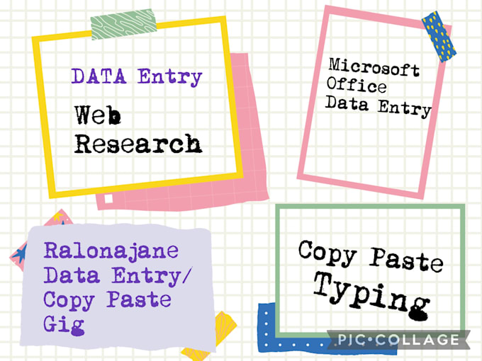 Copy and paste, market research by Ralonajane | Fiverr