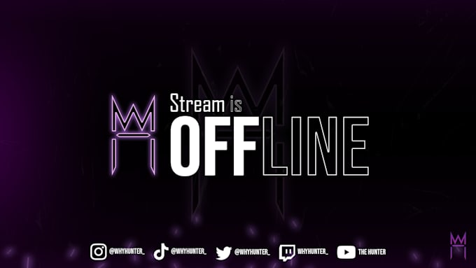 Design your screens for your channel by Ian_bonilla | Fiverr