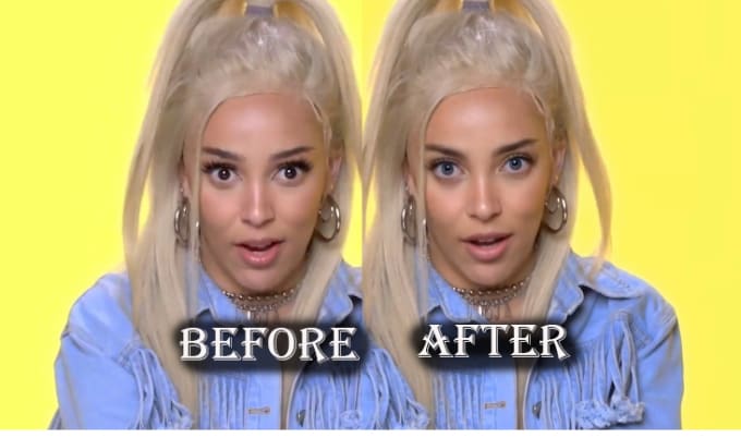 Deep face swap video with parts of the face by Deepfakejake | Fiverr