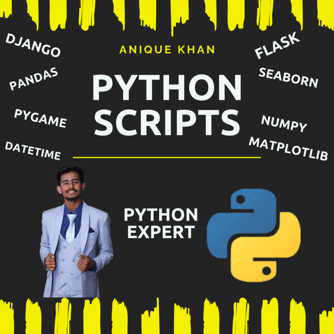 Do Python Django Flask Pandas Matplotlib Etc Script By Anique44 Fiverr