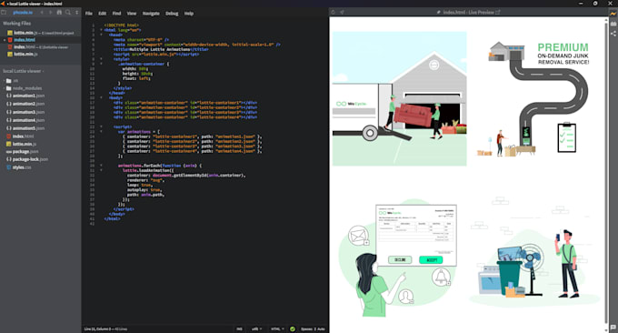 Create lottie json, gif, and html animation for your website and apps ...