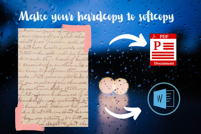 Convert your hardcopy to digital softcopy by Saajidh_bunny | Fiverr