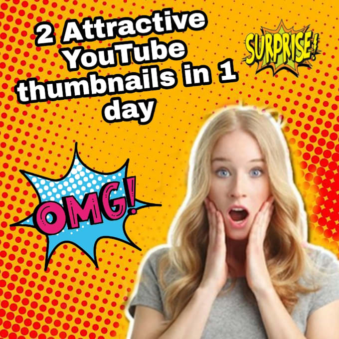 Design attractive and interesting thumbnails for youtube in few hours ...